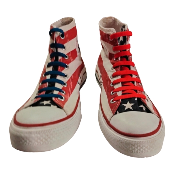 Converse | Shoes | Vintage Converse Stars And Bars Made In Usa American ...
